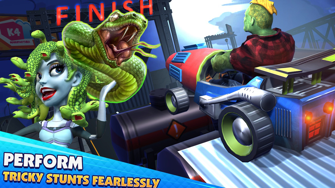 Monster Kart Games: Ultra Kart 8 Deluxe Racer Go Kartz To Ultimate ...