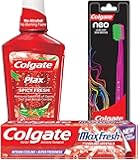 Buy Colgate Toothpaste Maxfresh Spicy Fresh - 300 g (Red Gel - Saver ...