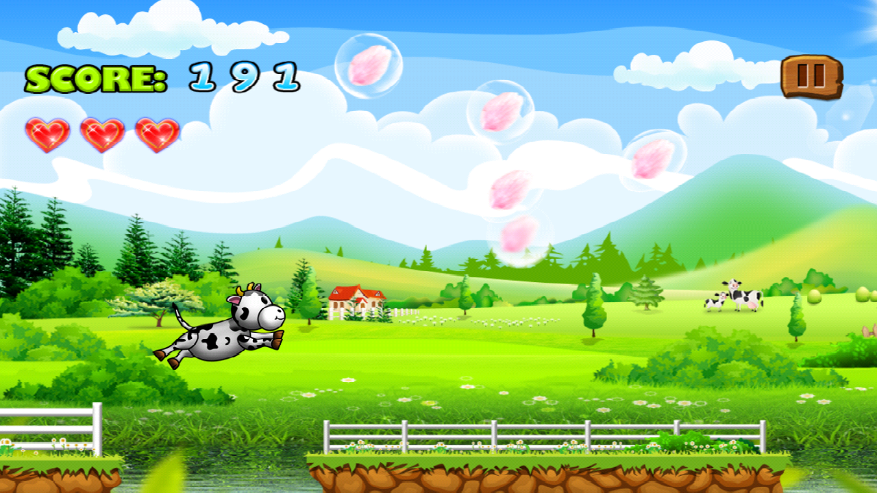 Baby Cow Run - Addictive Animal Running Game : Amazon.es: Apps y Juegos