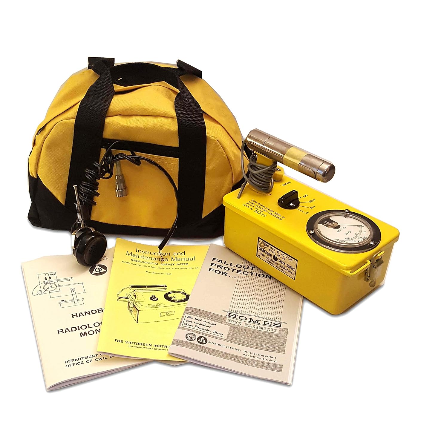 EMP Proof / Resistant - Lionel 6B CDV-700 Geiger Counter - Radiation ...
