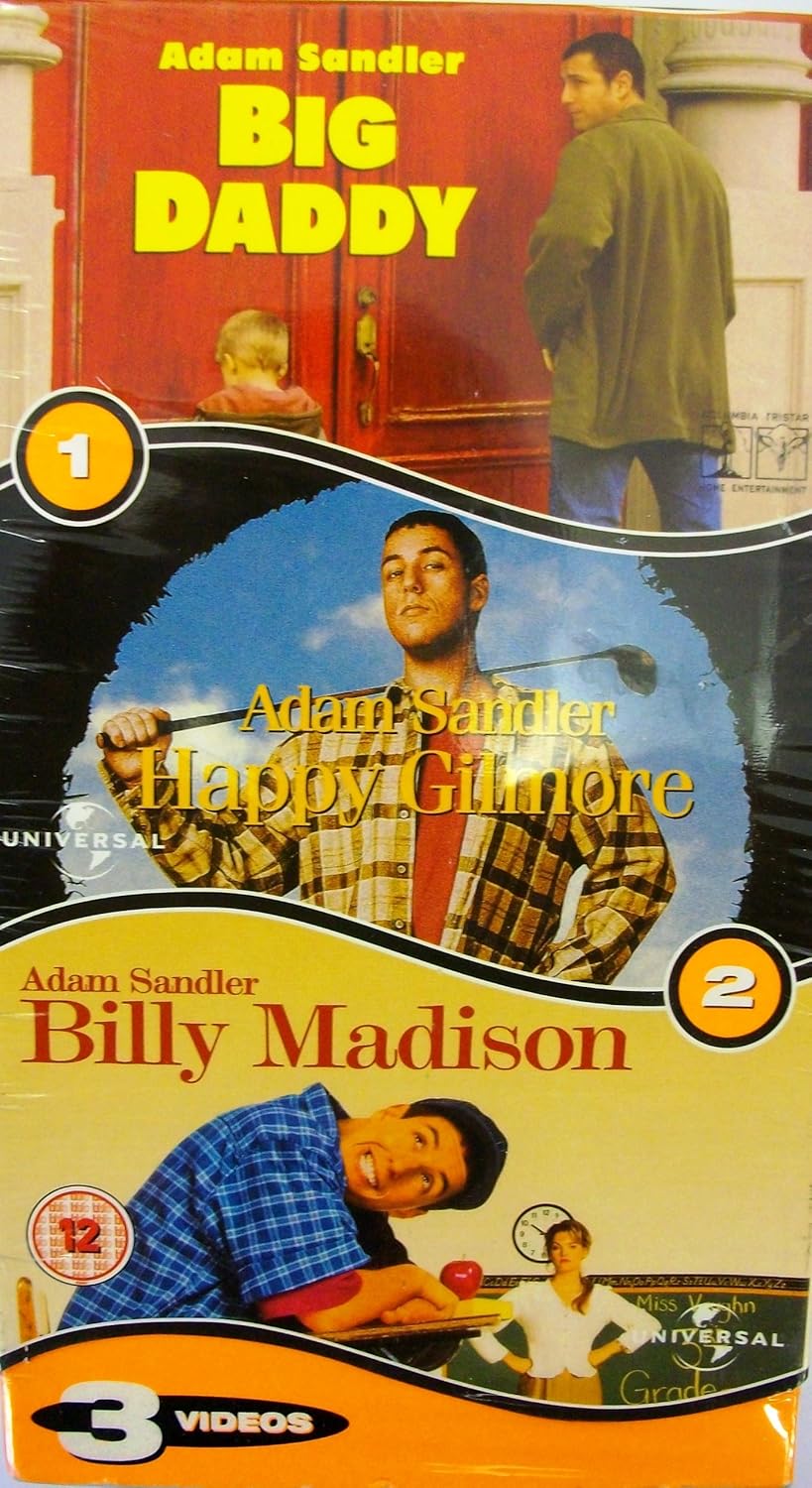 Big Daddy/Happy Gilmore/Billy Madison [VHS]: Adam Sandler, Christopher ...