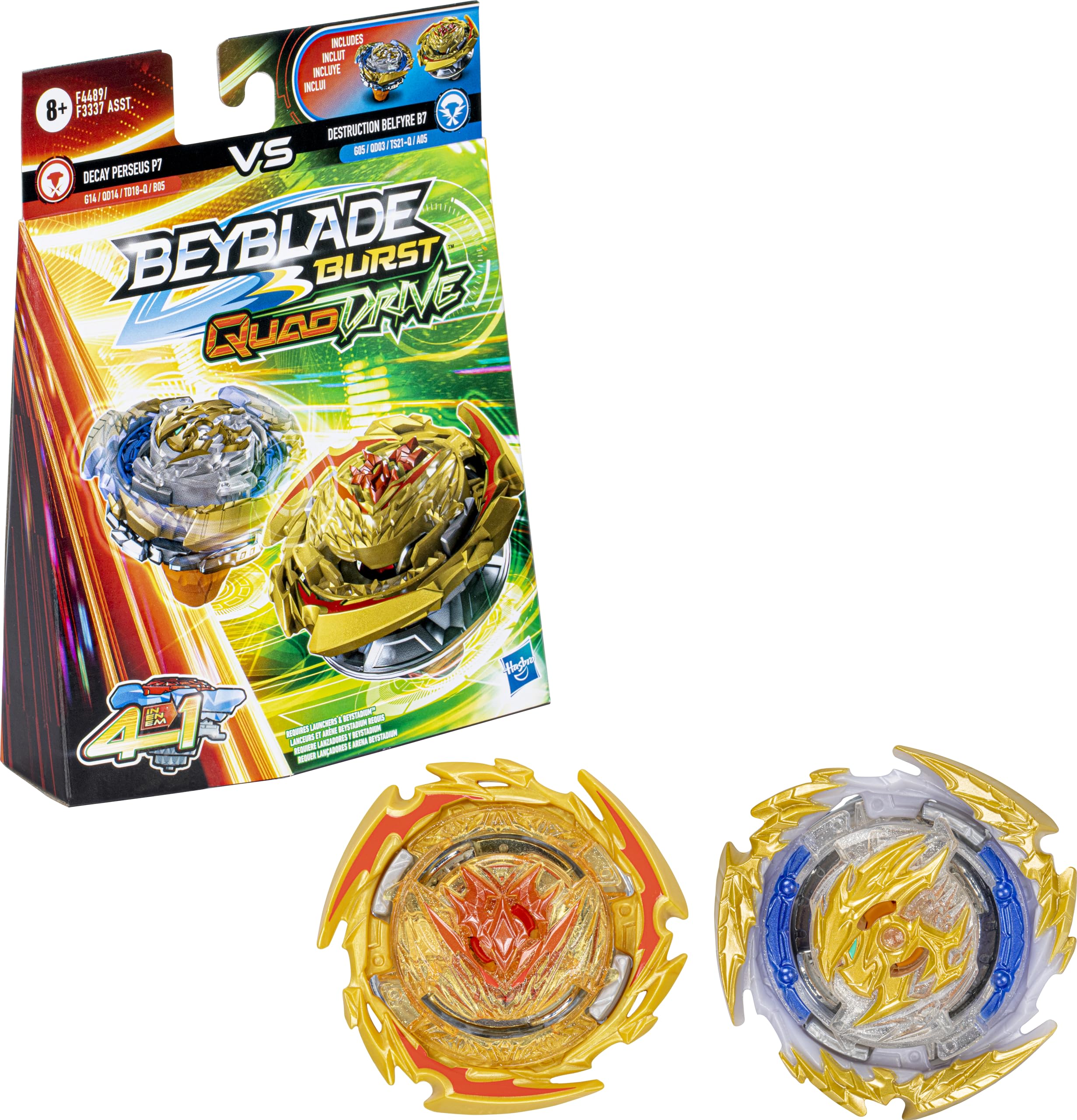 Mua Beyblade Burst QuadDrive Destruction Belfyre B7 and Decay Perseus ...