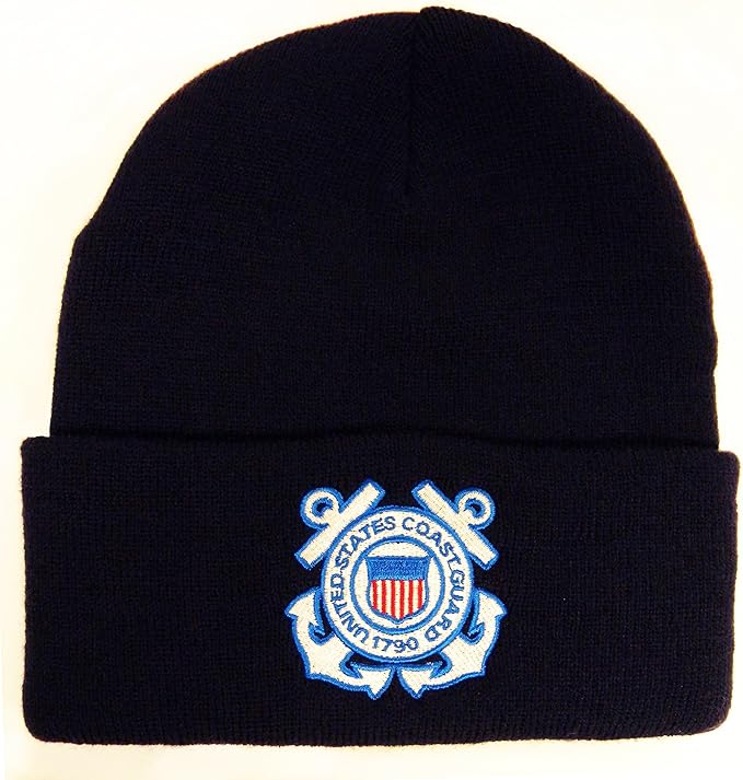 US Coast Guard Knit Cap United States Coast Guard Hats Men Women ...