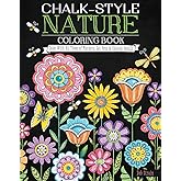 Chalk-Style Celebrations Coloring Book: Color With All Types of Markers ...