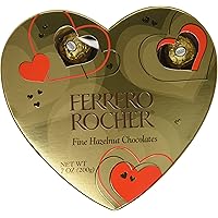 Amazon.com : Ferrero Rocher Heart Gift Box, 16 Count, 7 Oz : Gourmet ...