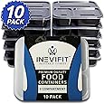 Amazon.com | INEVIFIT Meal Prep Single Compartment BPA FREE, Premium ...