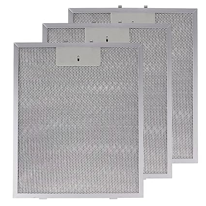 SPARES2GO Metal Mesh Filter for Matsui Cooker Hood/Extractor Fan Vent ...