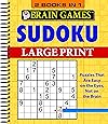 Amazon.com: Brain Games - 2 Books in 1 - Sudoku (Large Print) (9781450867566): Publications ...