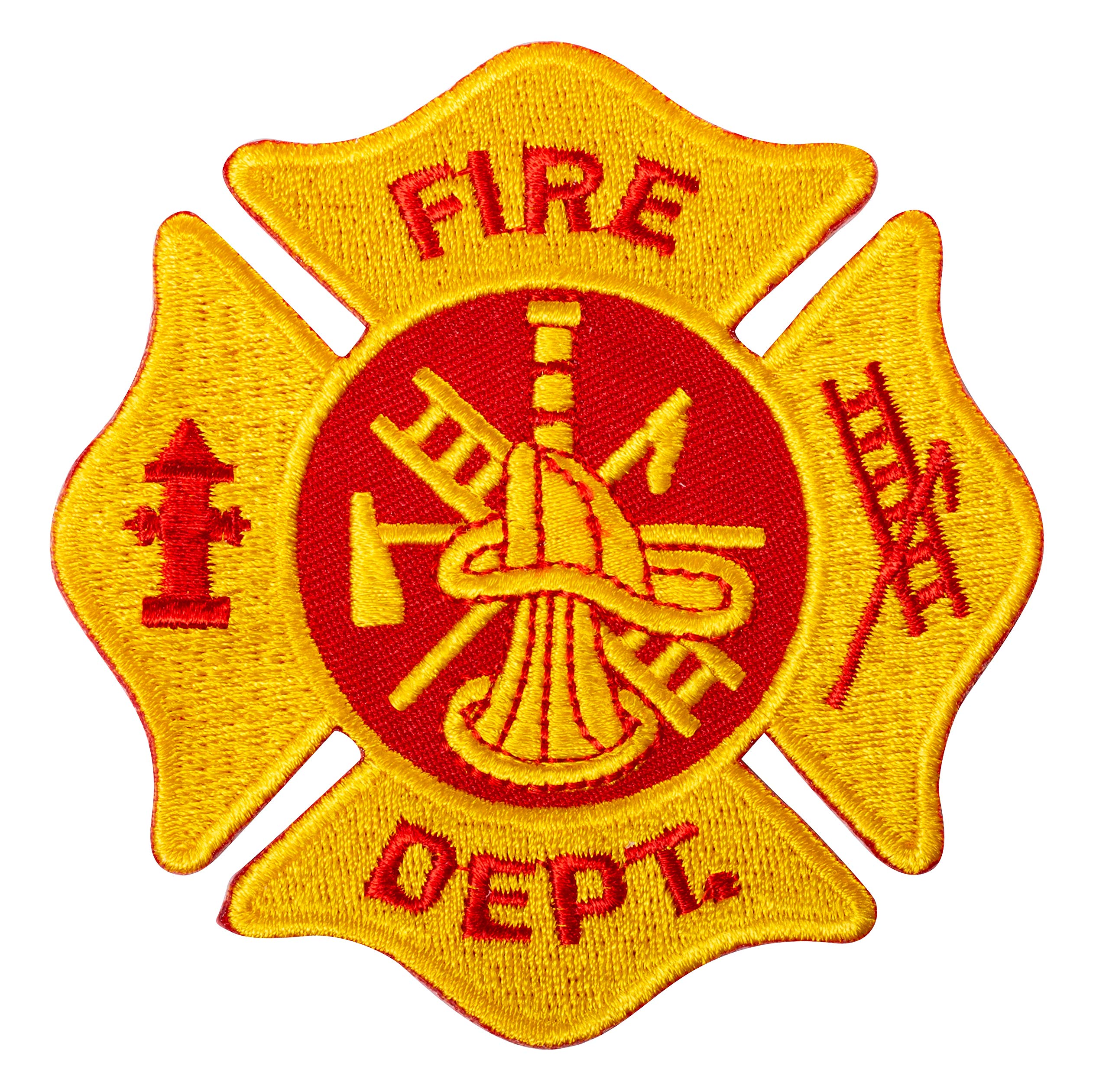 Mua Yellow Fire Department 3.5" Patch Featuring Ladder, Axe, Fire ...