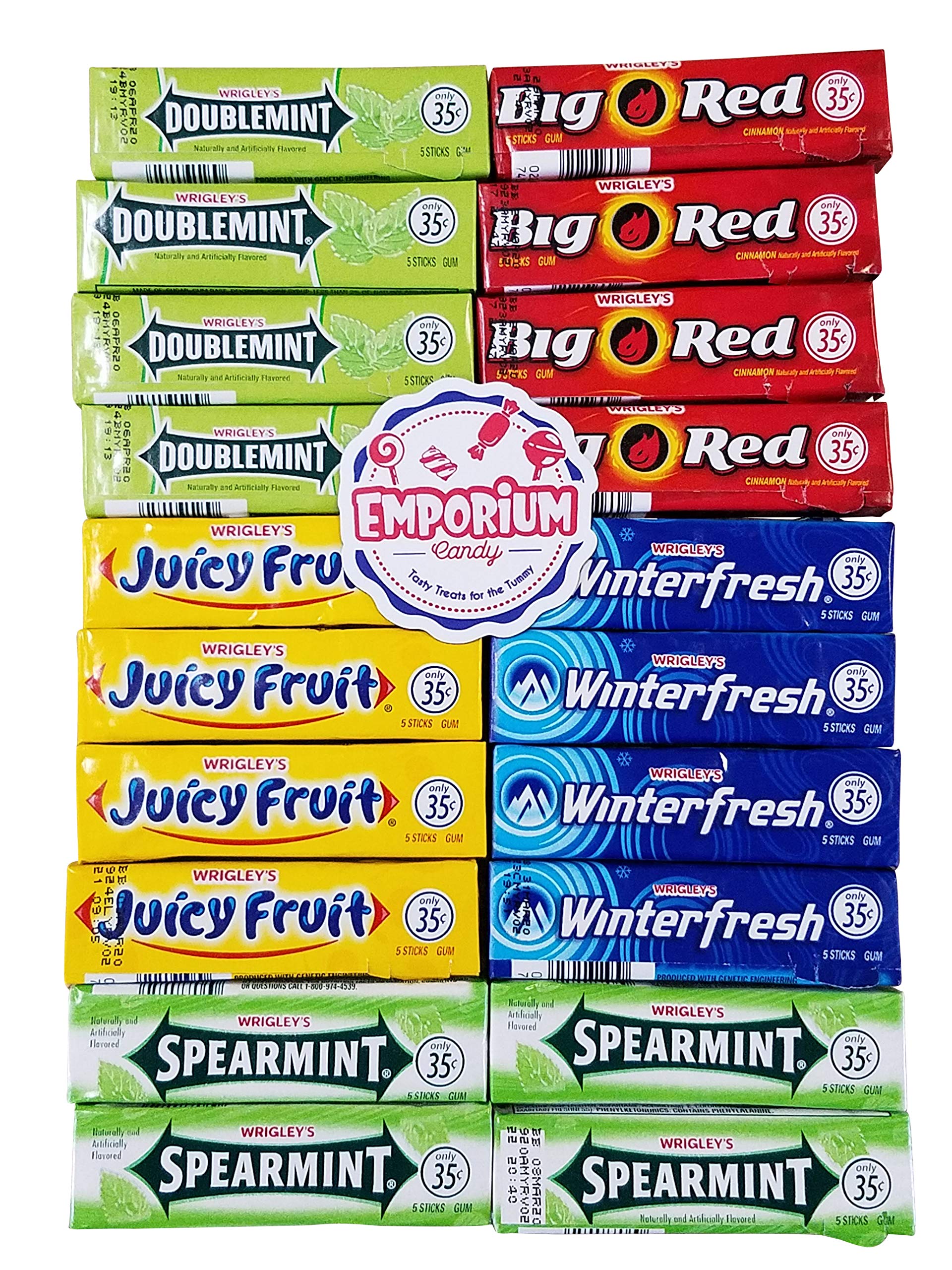 Mua Double Mint, Spearmint, Juicy Fruit, Big Red, Winterfresh Chewing ...