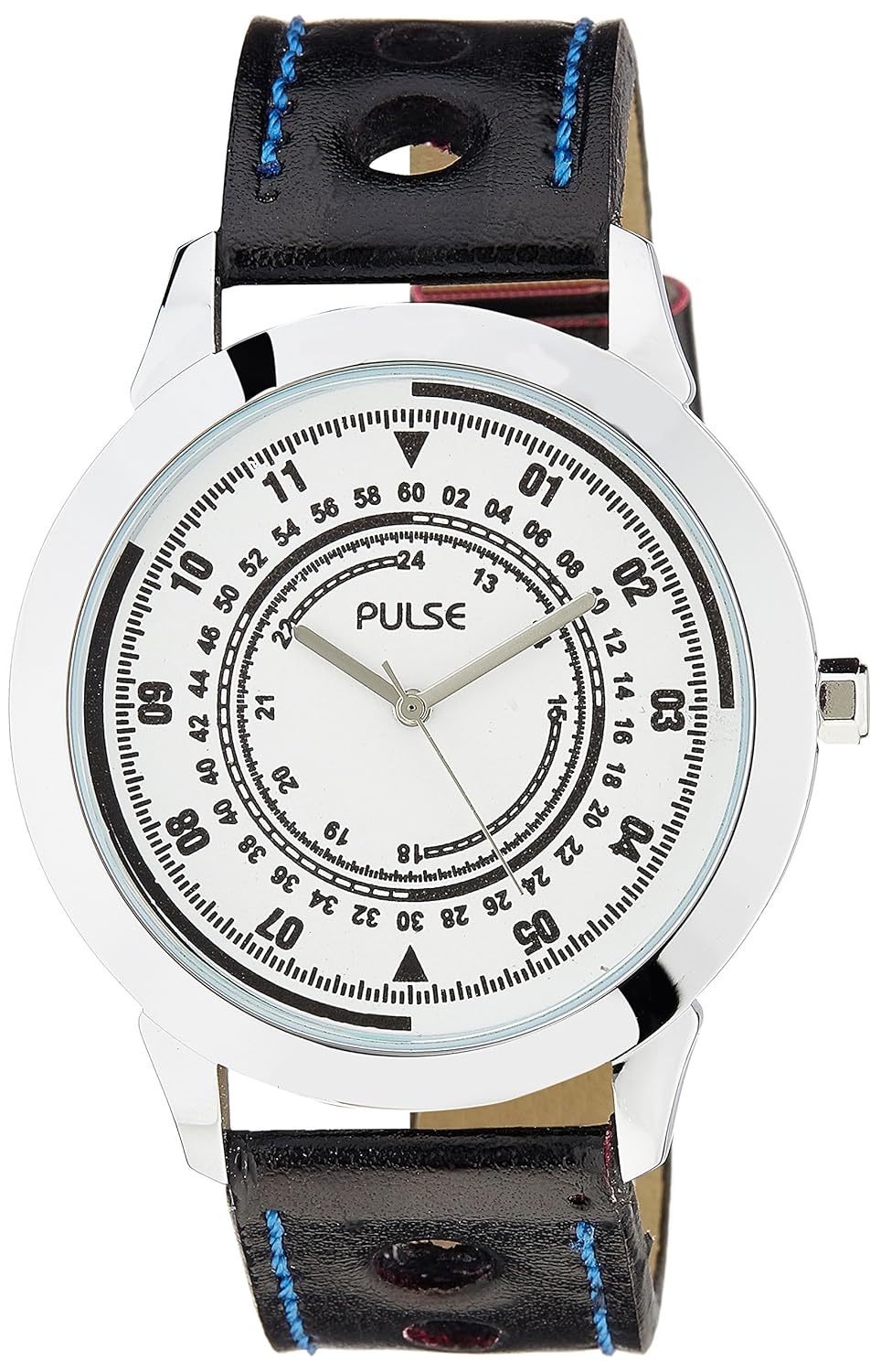 Buy Pulse Analog White Dial Men's Watch - PL0601 Online at Low Prices ...