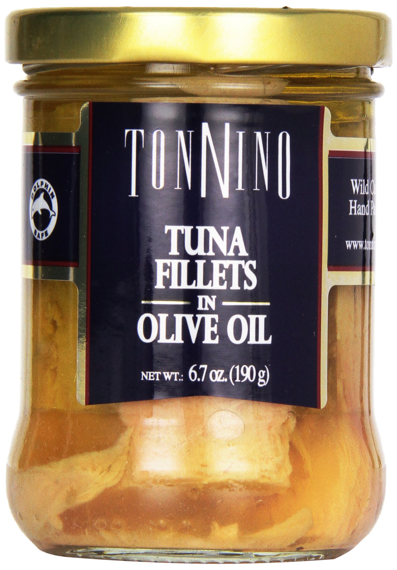 Amazon.com : Tonnino Ventrescas In Olive Oil, 6.7-Ounce : Packaged Tuna ...