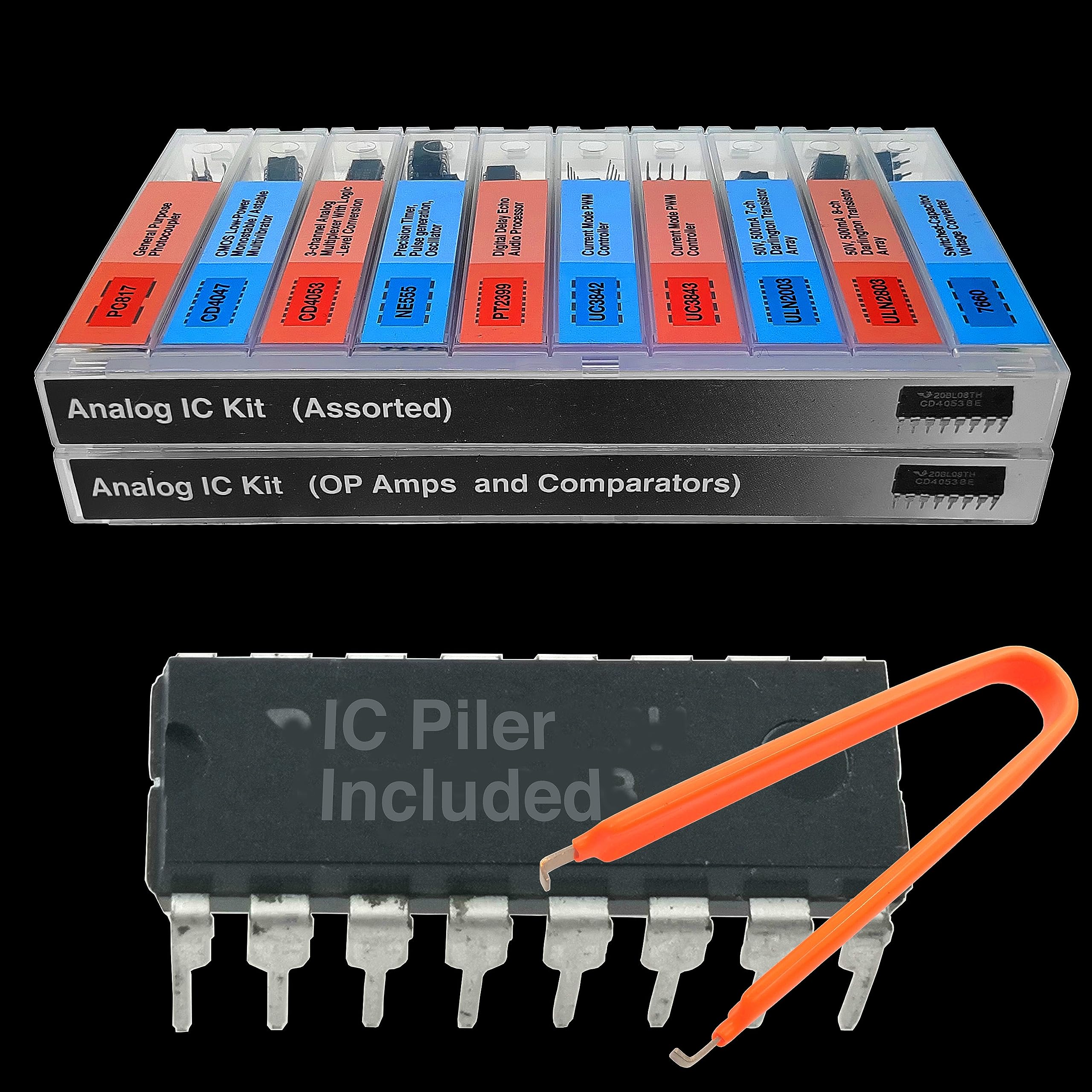 Mua EEEEE IC kit 161 pcs, 20 Models Chip Assortment Set Analog ...