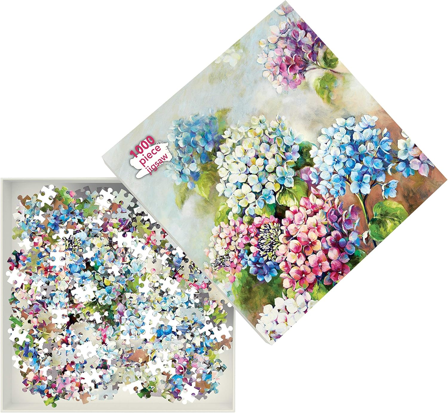 Jigsaw Puzzle for Adults 1000 Flowers A Million Shades – BigaMart