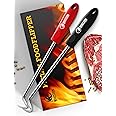 Amazon.com: Pigtail Food Flipper Set - 17 & 12 Inch Meat Hooks ...