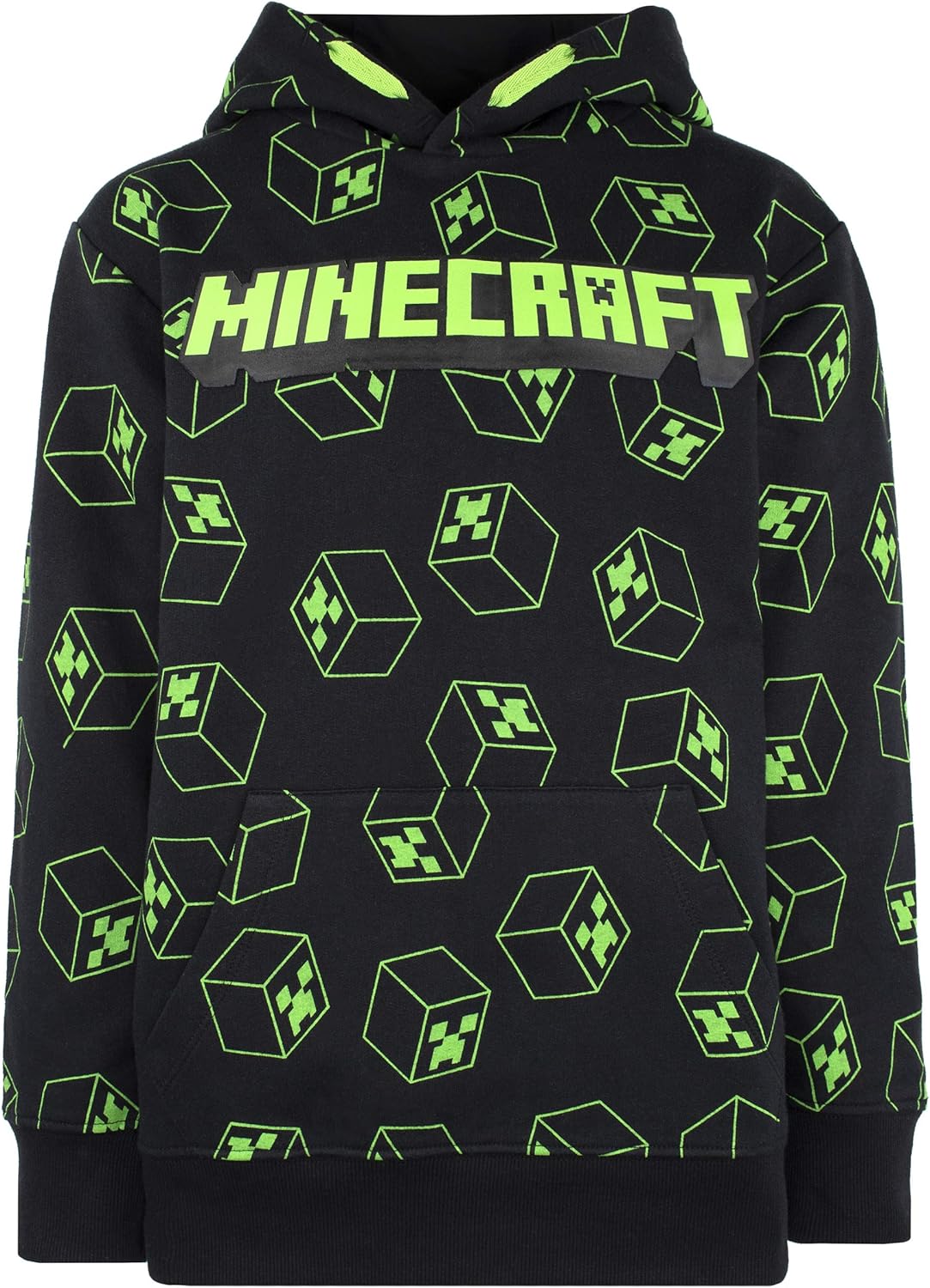 Minecraft - Minecraft Clothing – Sweat à capuche à motif Minecraft ...