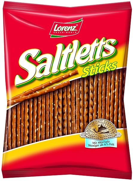 Lorenz Saltletts Sticks classic 150 g, 1er Pack (1 x 0.15 kg): Amazon ...