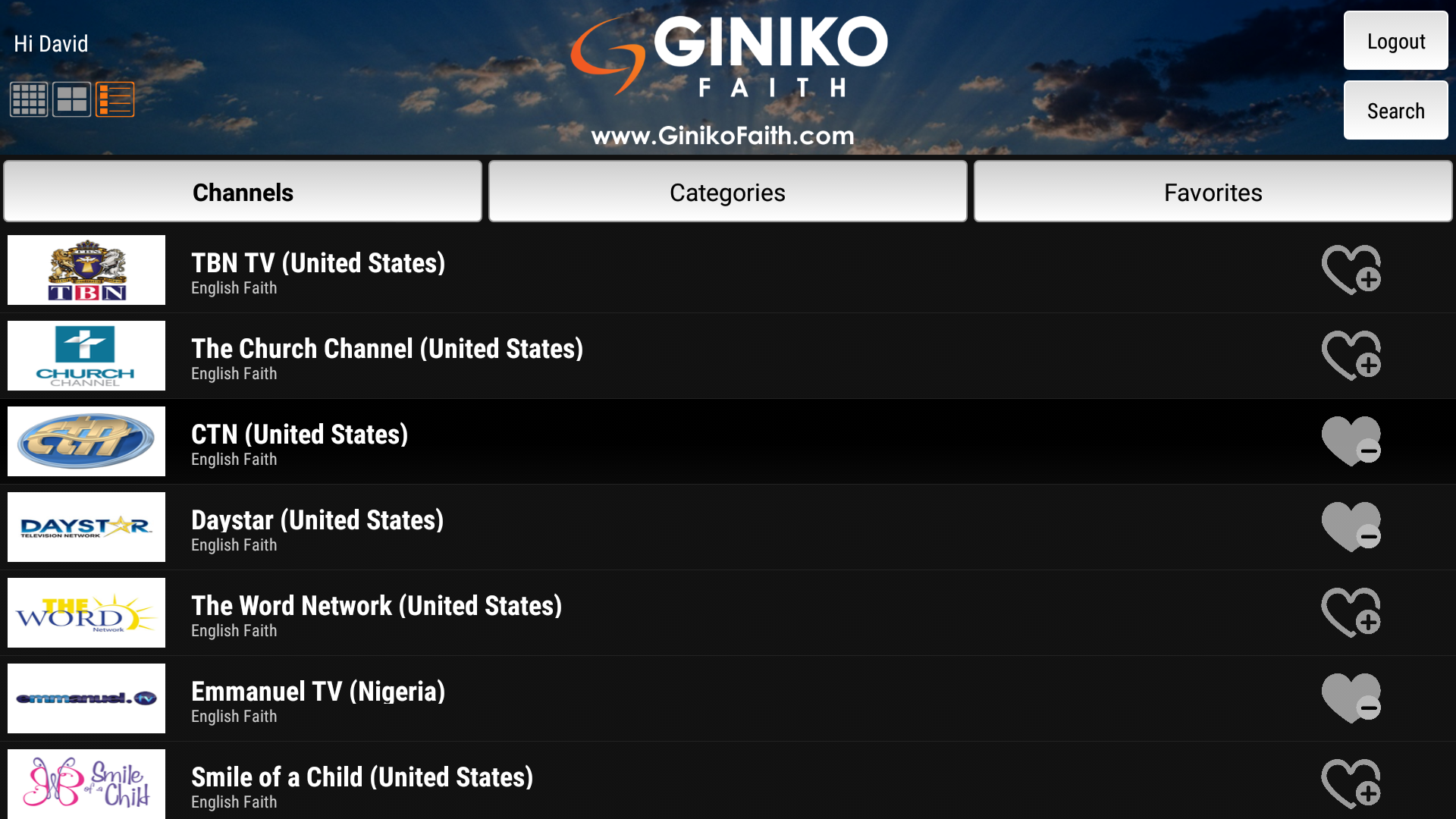 Giniko Faith TV:Amazon.it:Appstore for Android