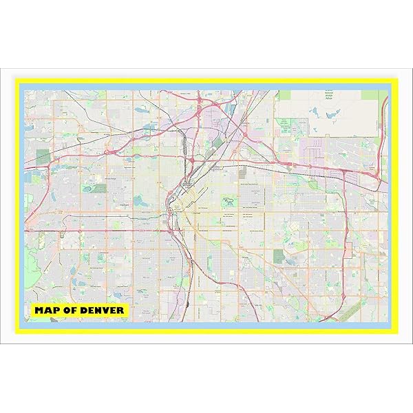 Denver Colorado Zip Code Map Jefferson County Zip Code Map, Colorado