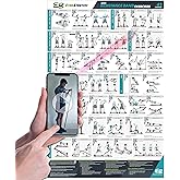 Amazon.com: EverStretch Stretching Poster for Home Gym - with Video ...