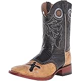 Amazon.com | Ferrini Men's Patchwork Western Boot | Western