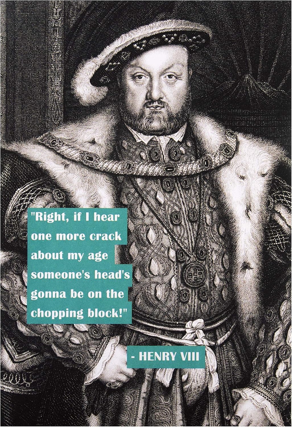 Funny Birthday Card from Hallmark – Henry VIII Shoebox Collection ...