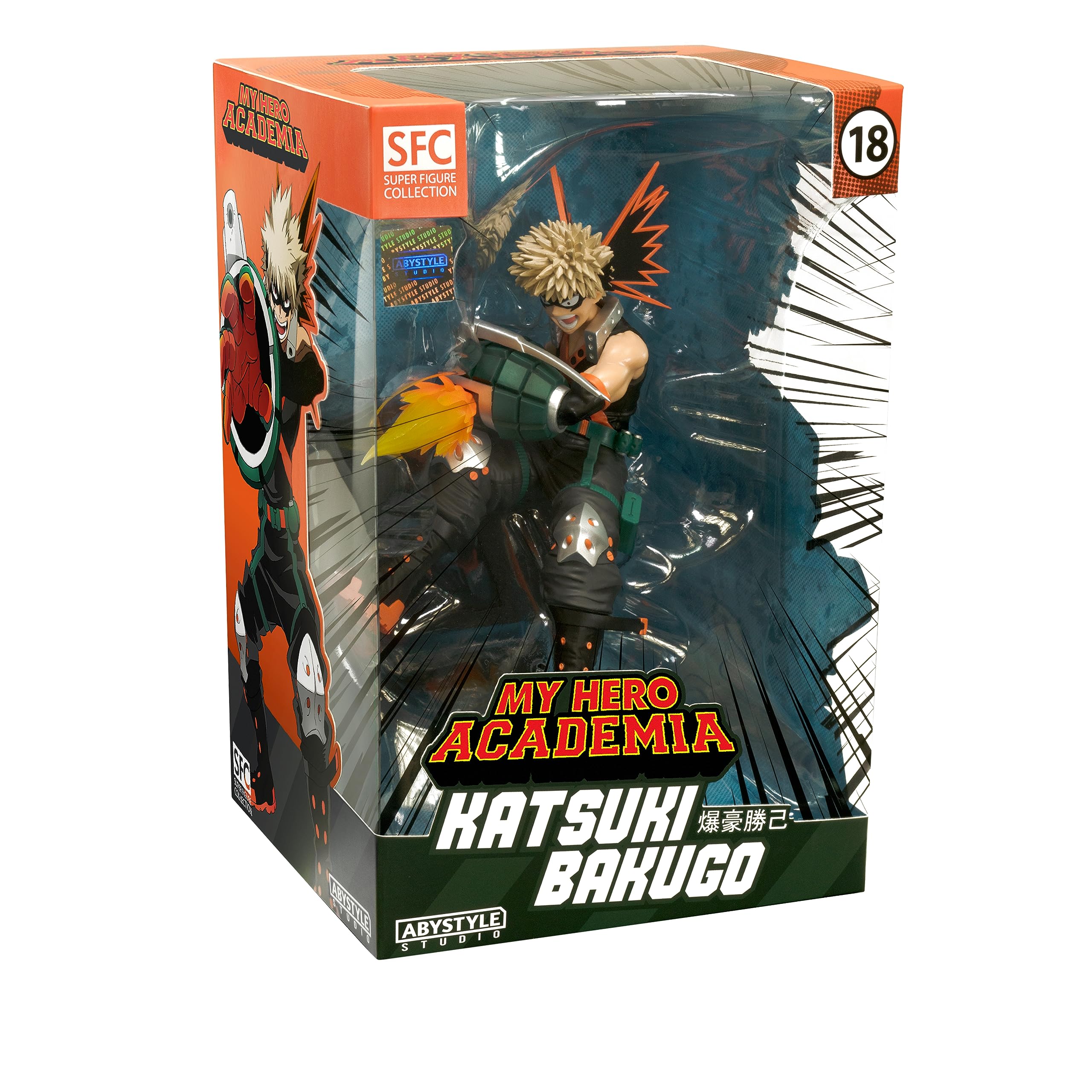 ABYSTYLE Studio My Hero Academia Bakugo Katsuki AP Shot SFC Collectible ...