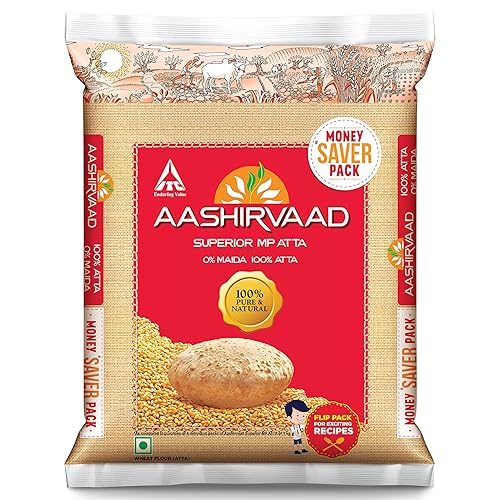 Aashirvaad Whole Wheat Flour (Atta) - 11 Lbs in Kuwait | Whizz Wheat ...