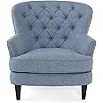Amazon.com: Christopher Knight Home Tafton Fabric Club Chair, Light ...