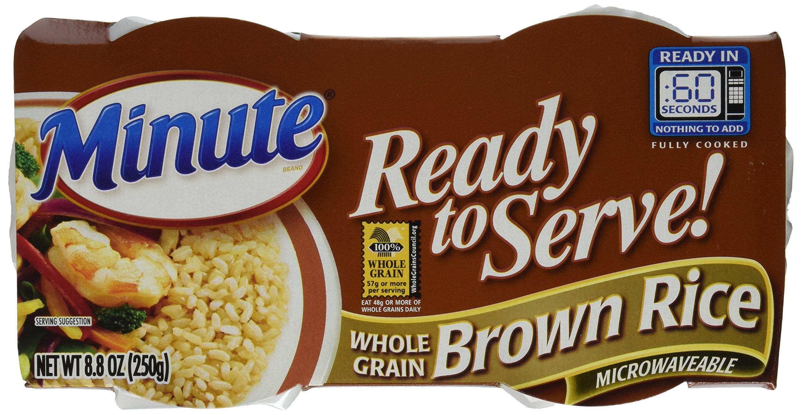 Minute Ready To Serve Brown Rice & Quinoa, 2/4.4 oz Cups: Amazon.com ...
