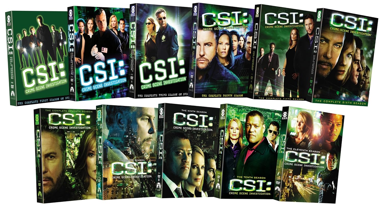 Amazon.com: CSI: Crime Scene Investigation - Seasons 1-11: Laurence ...