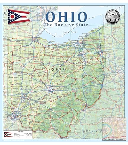 Ohio Zip Codes Map List Counties And Cities