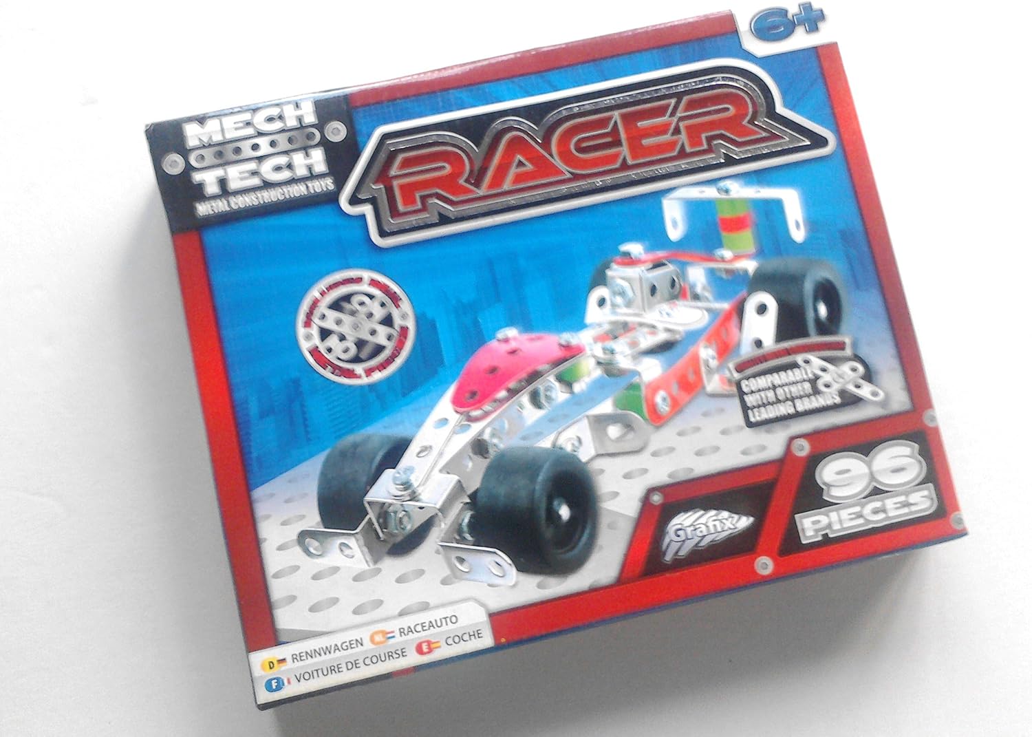 Mech Tech Racer 96 Piece Model Set – BigaMart