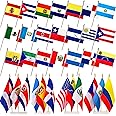 Amazon.com: WEITBF 22 Countries Spanish Speaking Stick Flags - Small ...