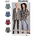 Amazon.com: Simplicity Creative Patterns Pattern 8697 Misses'/Women's ...