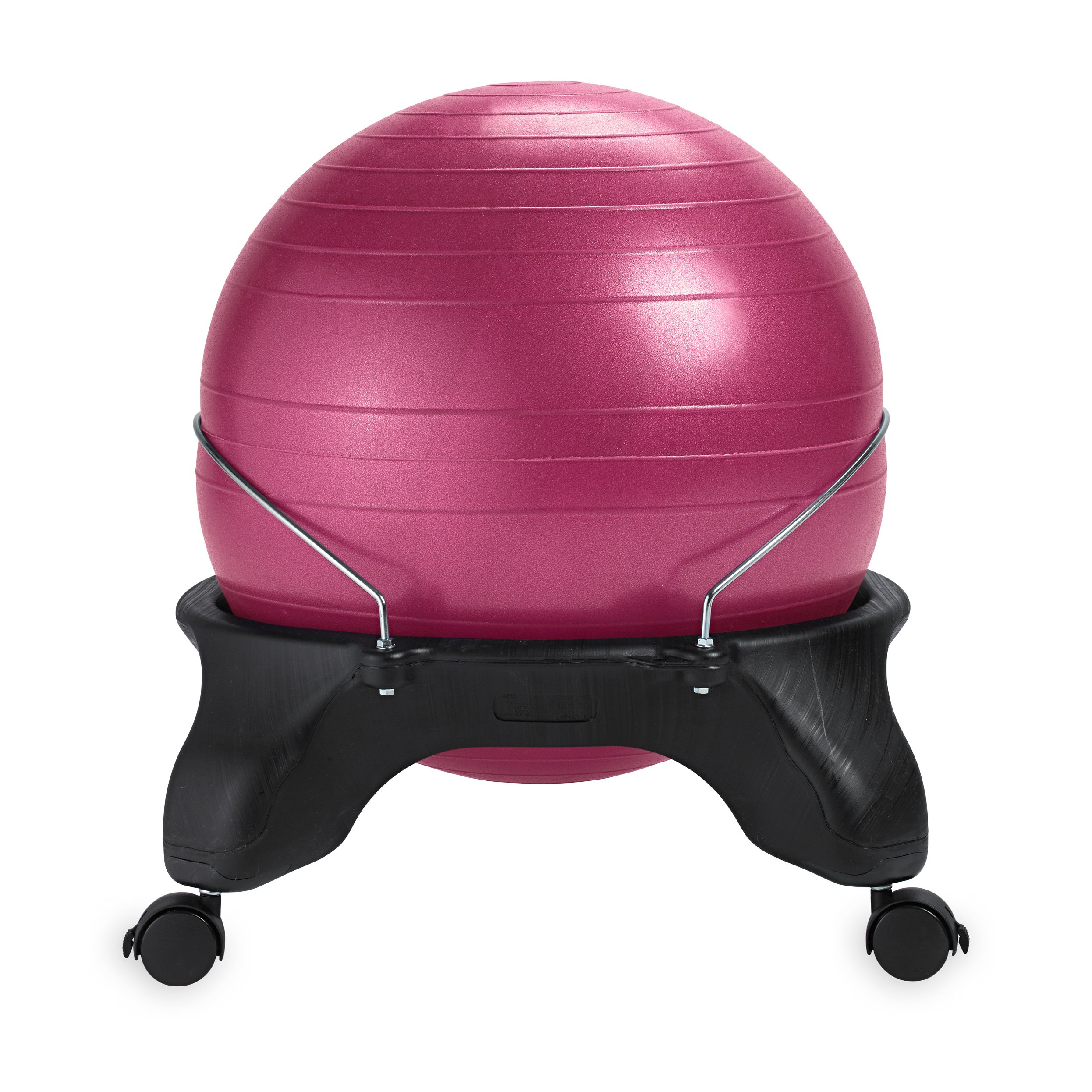 Gaiam Classic Backless Balance Ball Chair – Exercise Stability Yoga ...