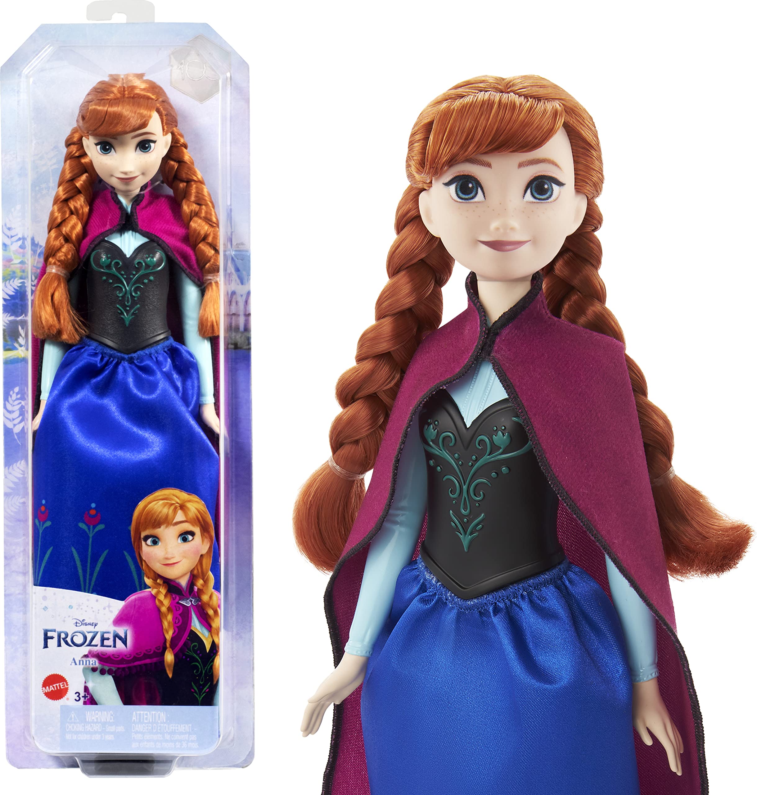 Mua Mattel Disney Frozen Toys, Anna Fashion Doll & Accessory with ...