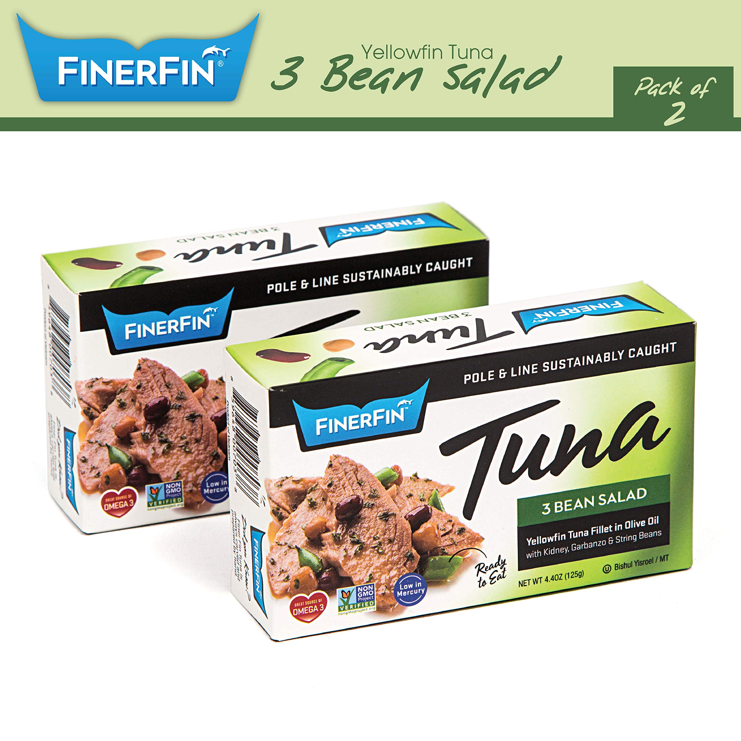 Amazon.com : FinerFin Yellowfin Tuna In Organic Olive Oil - Spicy Chili ...