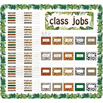 97 Piece Class Jobs Chart With Name Tags 97 Piece Classroom Jobs ...