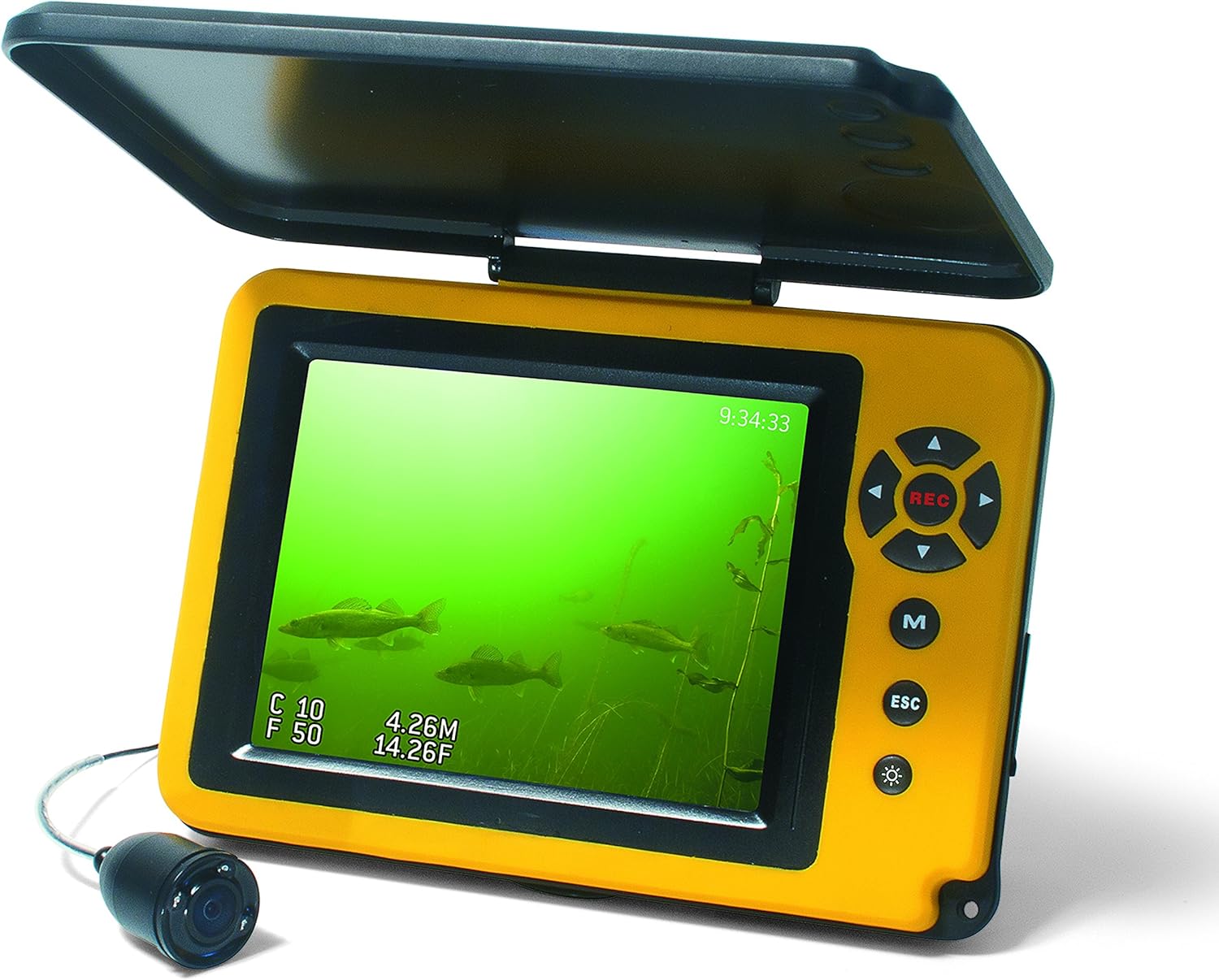 Amazon.com: Aqua-Vu AV Micro 5 Plus DVR-DTS Depth and Temperature ...