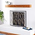 Amazon.com: Deco 79 Metal Fire Screen W, 33" H-44544, 39" W/33 H : Home ...