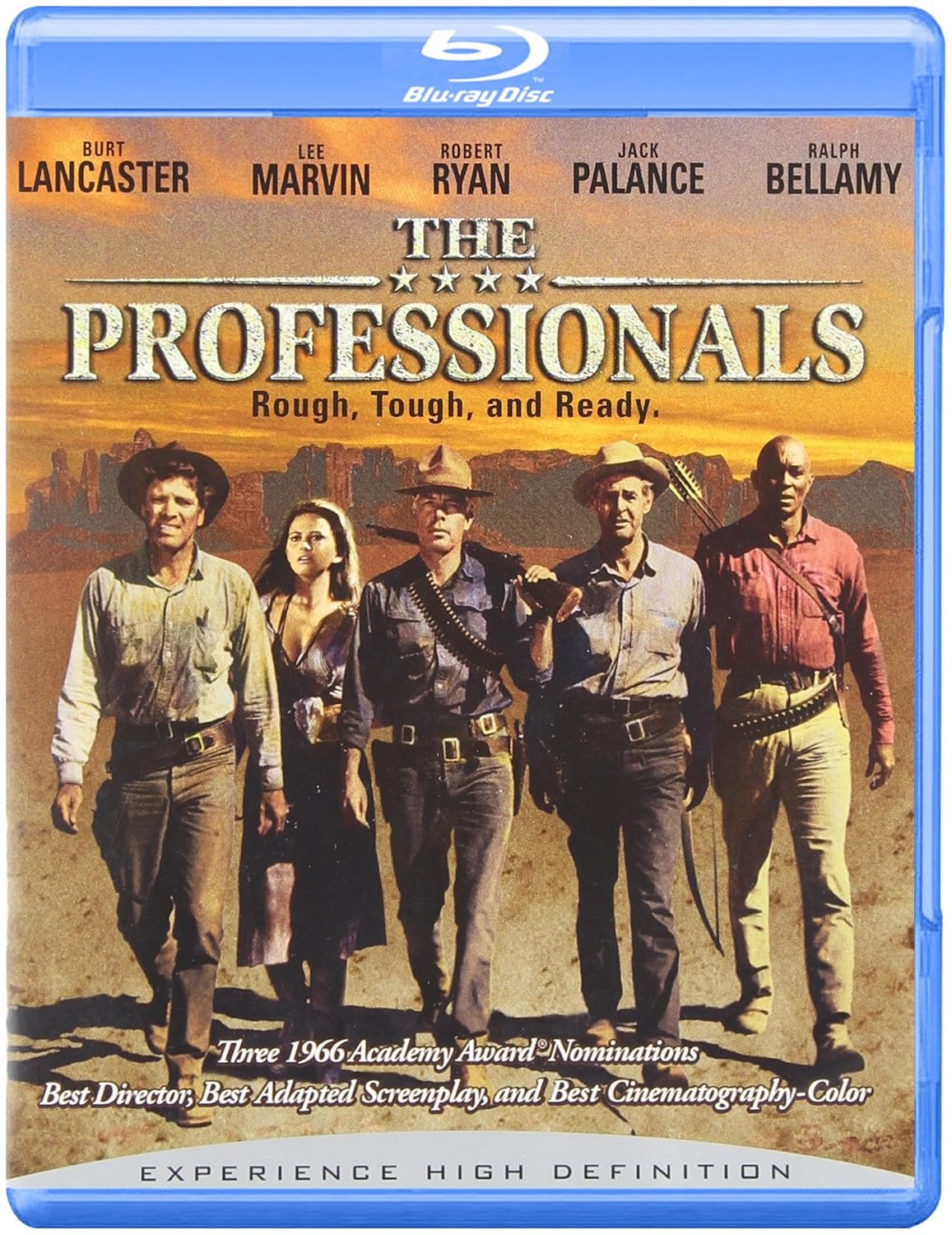 Amazon.com: The Professionals [Blu-ray]: Burt Lancaster, Lee Marvin, Robert Ryan, Jack Palance ...