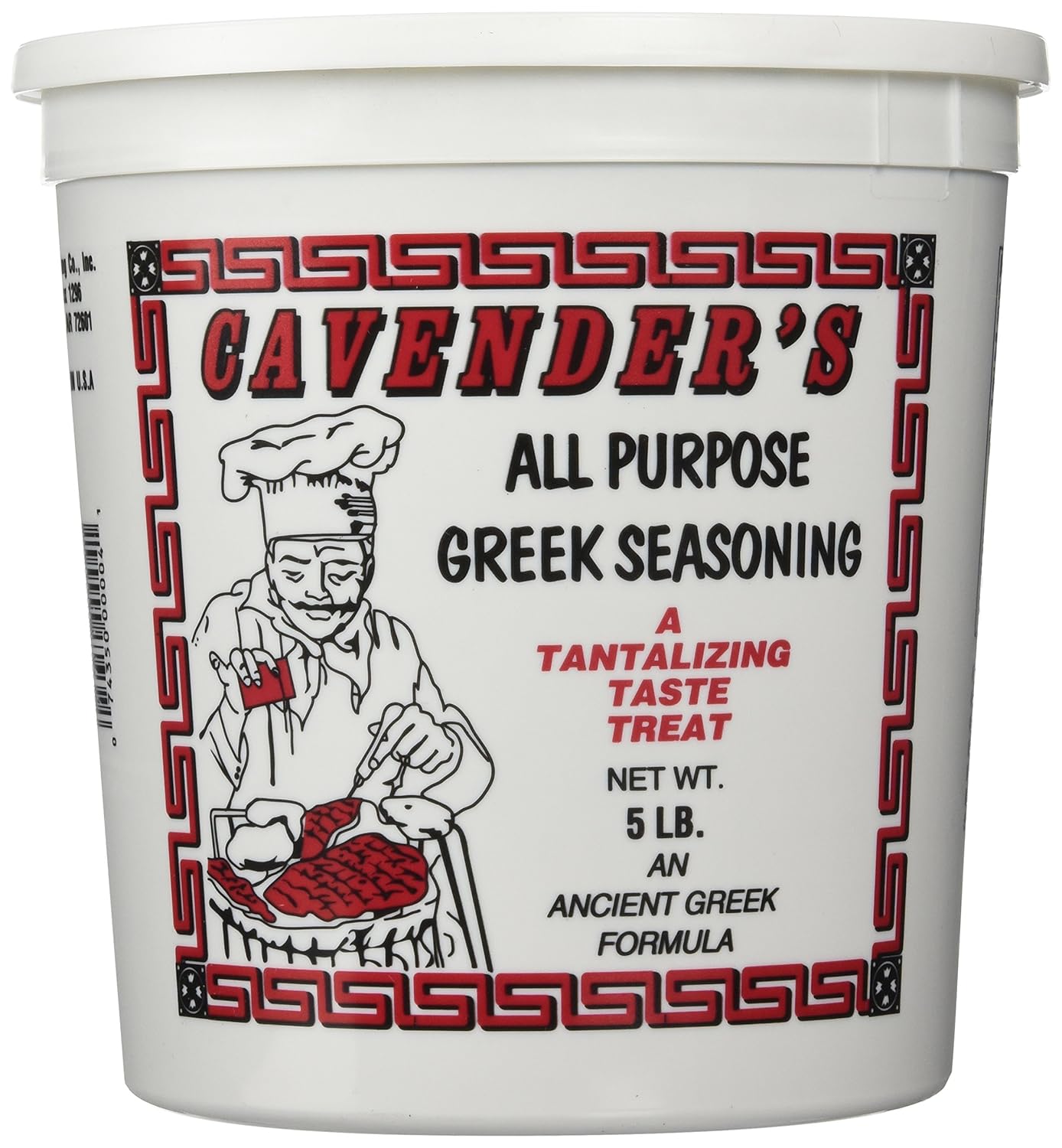 Cavender's Cavender's All Purpose Greek Seasoning 5 Lbs Tub: Amazon.co ...