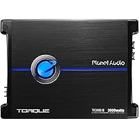 Amazon.com: Planet Audio AC3000.1D Class D Monoblock Car Amplifier - 3000 High Output, 1 Ohm ...