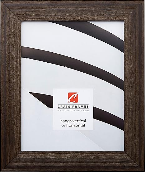 18x20 Custom Picture Frame / Poster Frame 1.5" Wide Black Wood Frame (1 ...