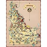 Amazon.com: Utah Wooden Map Jigsaw Puzzle Toys for Adults USA of State ...