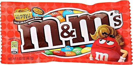 M&M's Peanut Butter Candy, 46.2 g: Amazon.co.uk: Grocery