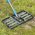 Amazon.com : Lawn Leveling Rake, Stainless Steel Ground Lawn Leveler ...