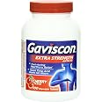 Amazon.com: Gaviscon Antacid, Extra Strength, Cherry, Chewable Tablets ...