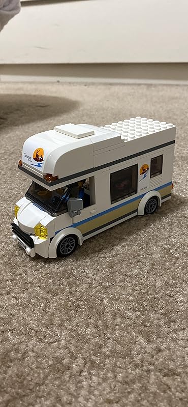 LEGO City Holiday Camper Van 60283 Building Kit (190 Pieces) | Mind ...